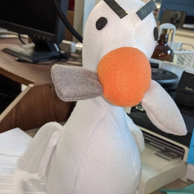 Goose Plush From the Untitled Goose Game, Unofficial, Video Game, Goose ...