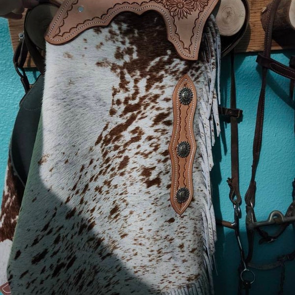 Custom Made Hair on Hide Kid's Chaps/ Youth/ Toddler/new Leather / R ...