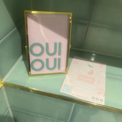 Manifest Hand Print Bedroom Print Self Love Nail Salon Decor ...