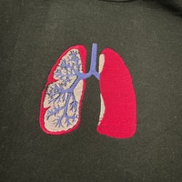 Lungs Embroidery Design Machine Instant Download Commercial Use Digital ...