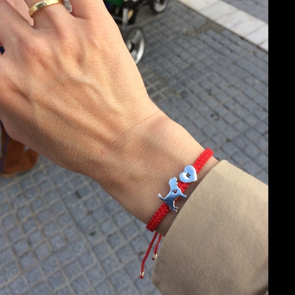 Cavapoo Dog Silhouette Bracelet, Maltipoo Dog Bracelet, Cavoodle Dog ...