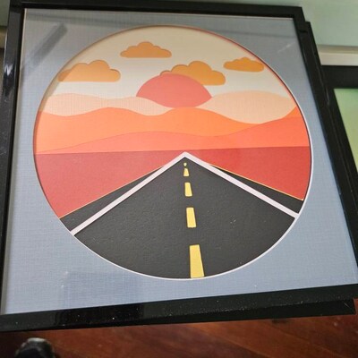 Motorcycle Shadow Box SVG, 3d Biker Light Box Paper Cut Template, Moto ...