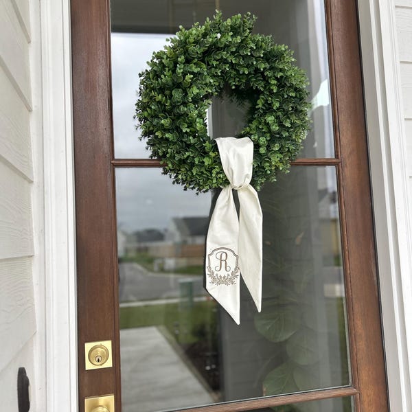 Hoco Blue Custom Embroidered Bouquet Wrap Sash Bow Prom Bouquet Sash ...