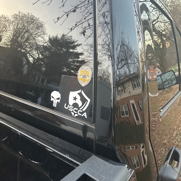 Police Support Badge Decal/sticker Back the Blue ***free Shipping*** - Etsy