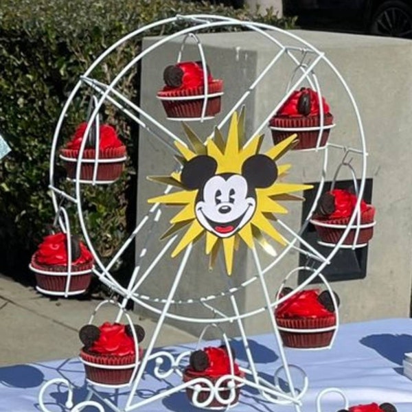 Mouse Fun Wheel SVG + PNG, Layered by Colour, Cricut, Silhouette - Etsy