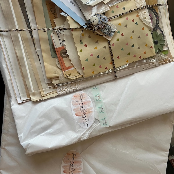 TRAVEL THEMED Paper & Ephemera Kit*mixed Grab Bag; Scrapbooking, DIY ...