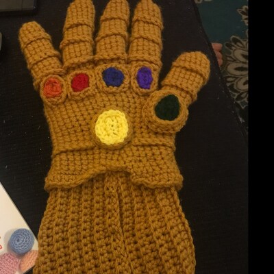Infinity Gauntlet PDF Crochet Pattern Instant Download Inspired by ...