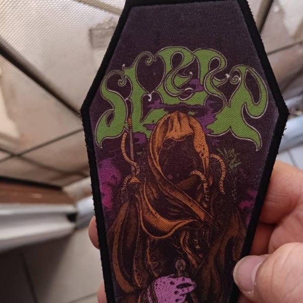 LARGE 6 " Kyuss Sew on Patch. Band, Rock,metal Stoner Doom Stoneage ...