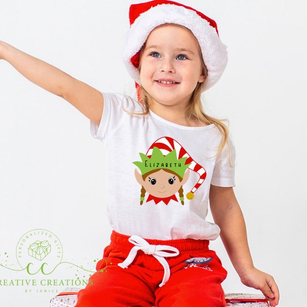 Elf SVG, Girl Elf Svg, Christmas Svg, Christmas Elf Svg, Girl Christmas ...