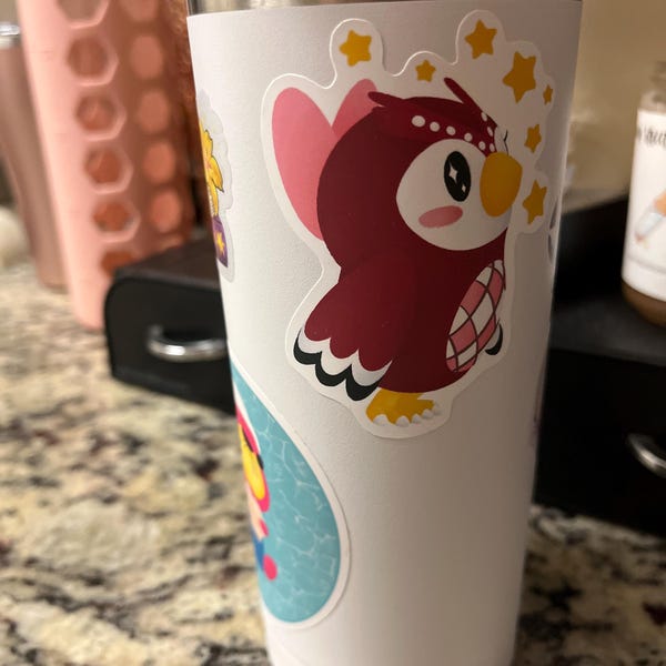 Celeste Vinyl Sticker | Animal Crossing Nintendo - Etsy