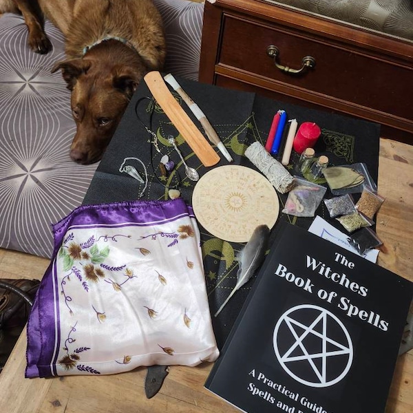 Witch Starter Kit With Guide, Spiritual Starter Box, for Newbies or ...