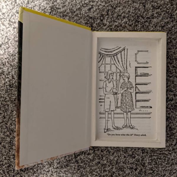 Brown Hollow Book Safe | Book Safe | Hollowed Out Book | Book Box ...