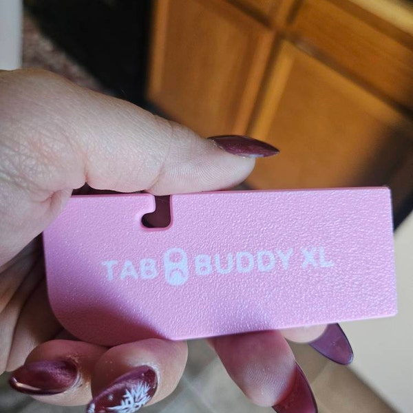 Tab Buddy XL Colors- Food Can Tab Opener Help for Long Nails, Sore ...