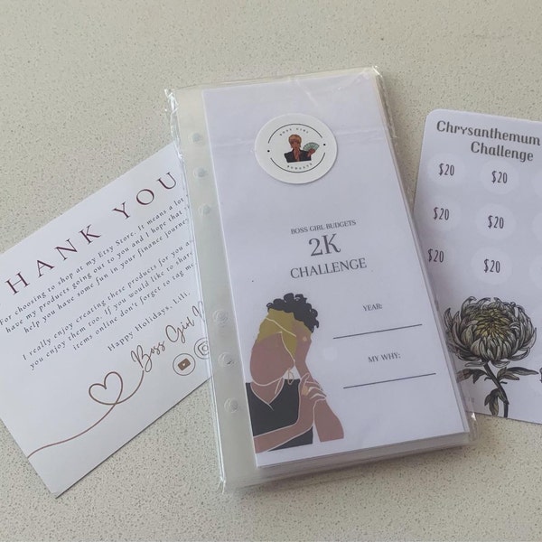 Year Savings Challenge | Choose 2k, 5k or 10k | Cash Envelopes - Etsy ...