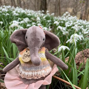 Uriel the Bear upcycled Soft Toy by Second Hugs/teddy Bear/ Bear/ Pre ...