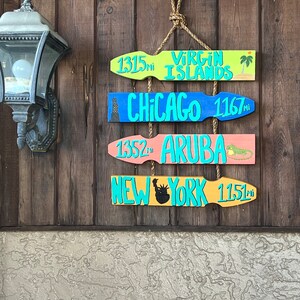 Island Signs, Custom Destination Signs, Tropical Signs, Beach Arrow ...