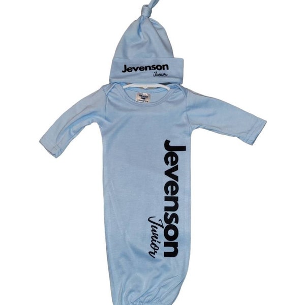 Sublimation Baby Hat and Gown Set Blank Newborn 100% Polyester - Etsy