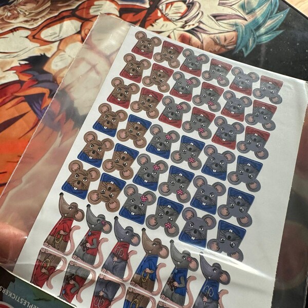 Flamecraft Meeple Stickers Upgrade Pack Decals Kit for Flamecraft ...