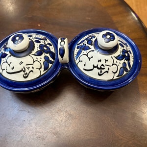 Palestinian Pottery Ceramic Tray 30x15 Cm Handmade and Hand Painted in ...