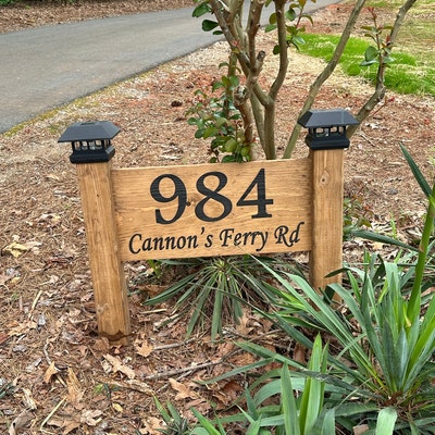 Personalized Driveway/entrance Signs, Made to Order - Etsy