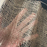 Hessian SCRIM Netting Jute Fabric Sacking Material - Fine Natural ...
