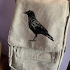 Crow Raven Tech Bag Small Purse Crossbody Shoulder Bag - Gift for Crow ...