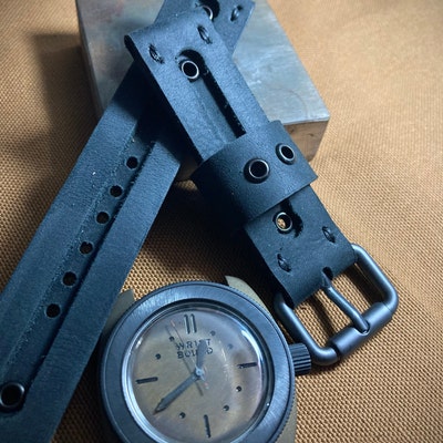 1 Inch Wide Natural Leather Blank Strip Strap-flat Leather Straps for ...