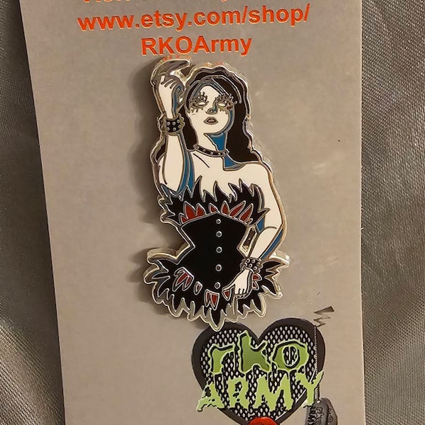 Repo the Genetic Opera Enamel Pin, Horror Movie Pin, Goth Lapel Pin ...