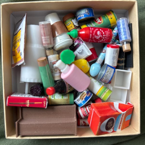 Miniature 1:6 Cooking Oils Mini Olive Oil Miniature Cooking Dollhouse ...