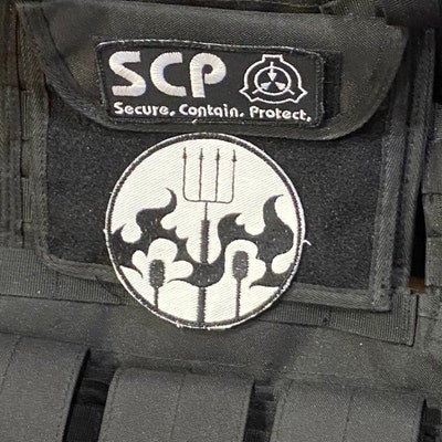 SCP Patch with Text - Etsy