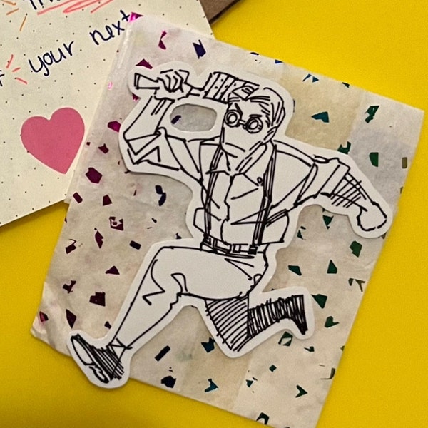 Nanami Kento Doodle Sticker Jujutsu Kaisen - Etsy