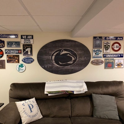 Penn State Wall Art 46 INCH Distressed Wood Sign - Etsy