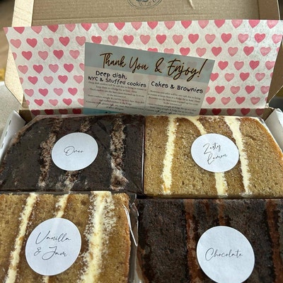 NYC Style Cookies, Letterbox Friendly Cookies, 6 Thick Cookies, Postal ...