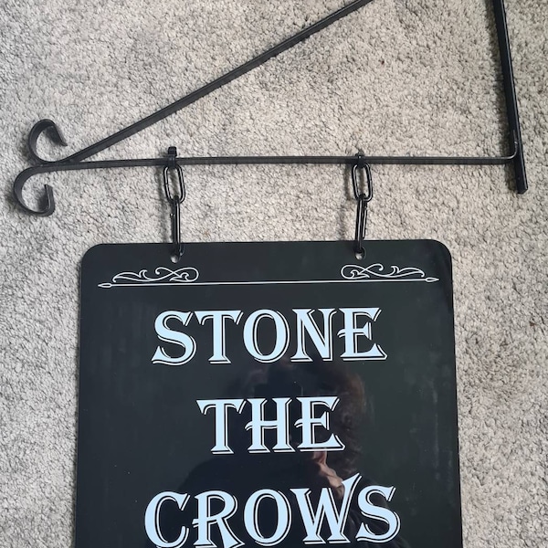 Personalised Pub Shed Hanging Swing Sign With Bracket | Garden Pub ...