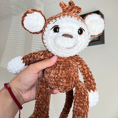 Crochet Pattern Monkey Amigurumi Monkey Pattern PDF Tutorial Stuffed ...