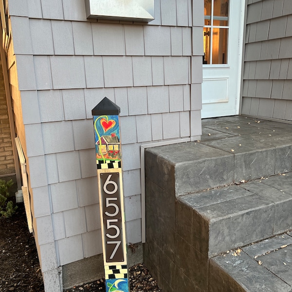 4 Inch Black House Numbers Traditional Address Numbers Apartment ...