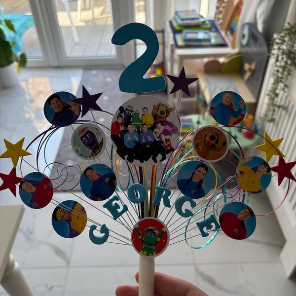 Various Styles Children's Kids Cake Topper (ANY THEME) Stars Cake ...