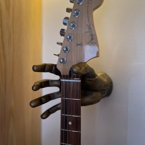 Gold Guitargrip Hand Shaped Wall Mounted Guitar Hanger - Right Grip - Etsy