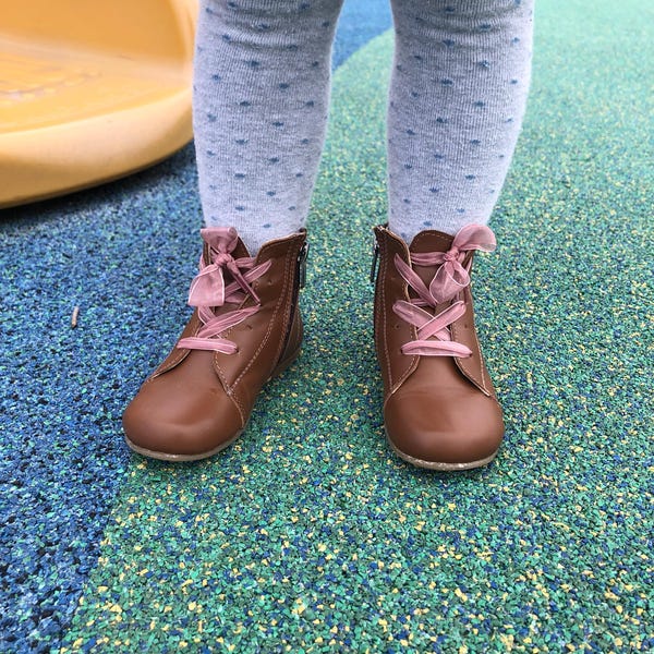 NU Patent Leather - Baby Girl Booties Brown Leather Baby Toddler Boy ...