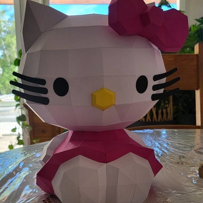 Golden Cup Papercraft PDF SVG Template for Winner Cup Papercraft, DIY ...