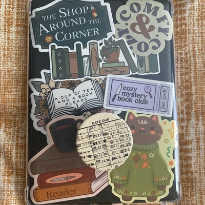 All I Need is a Strong Cup Coffee and a Good Book Sticker Bookish ...