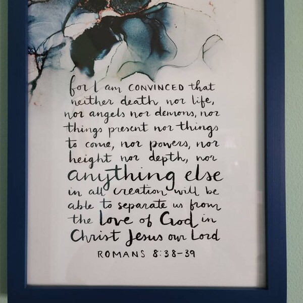 Printable Refugee Bible Verse Wall Art, Scripture Signs, Deuteronomy 10 ...