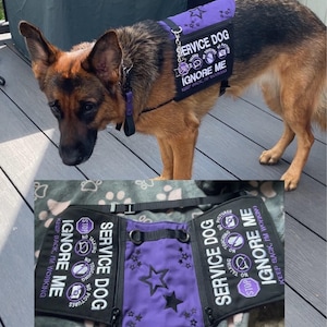 Vest adjustable Size, in Training Do Not Approach, Light Weight Sd ...