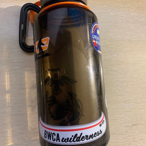 BWCA Canoe Sticker, Boundary Waters Canoe Area, Boundary Waters Art ...