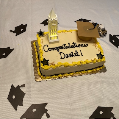 University of Texas Graduation Party Decoration, UT Cake Topper, Texas ...