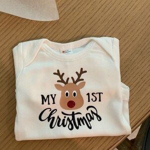 My First Christmas SVG PNG Files for Cutting Machines, Digital Clipart ...