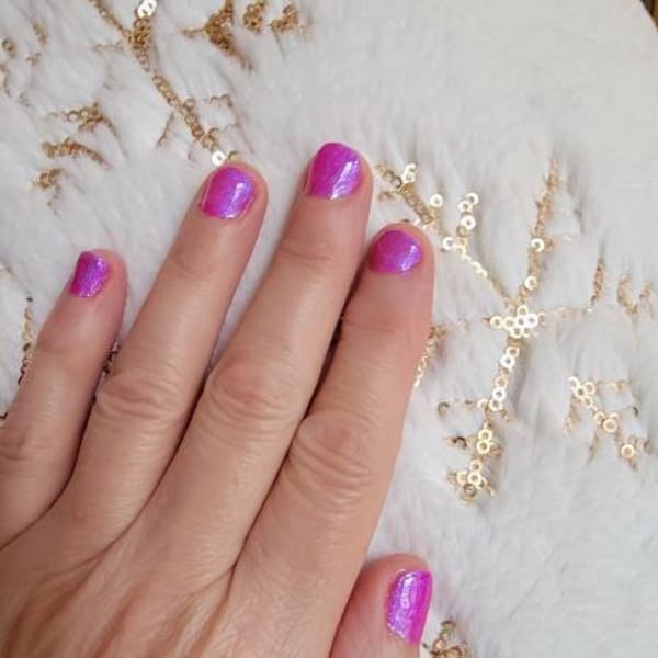 FRECKLES: NEON Uv/blacklight Glitter Pop Nail Polish Topcoat/ Indie ...