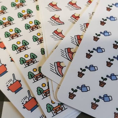 Bus Stickers School Bus Planner Stickers Transportation Stickers for ...