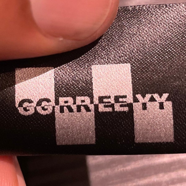 Custom Fabric Labels 100 Black SATIN Apparel Labels PRECUT - Etsy