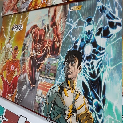 CUSTOM FLASH Decoupage Comic Book Storage Box - Etsy